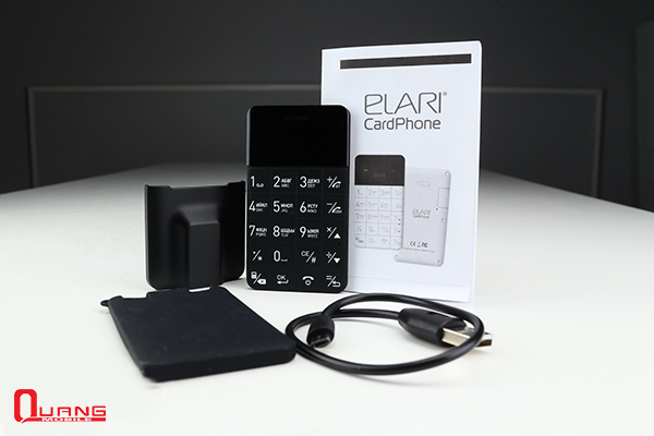 Điện thoại siêu độc, mỏng và nhỏ gọn Elari CardPhone xách tay nga. Mới 100%